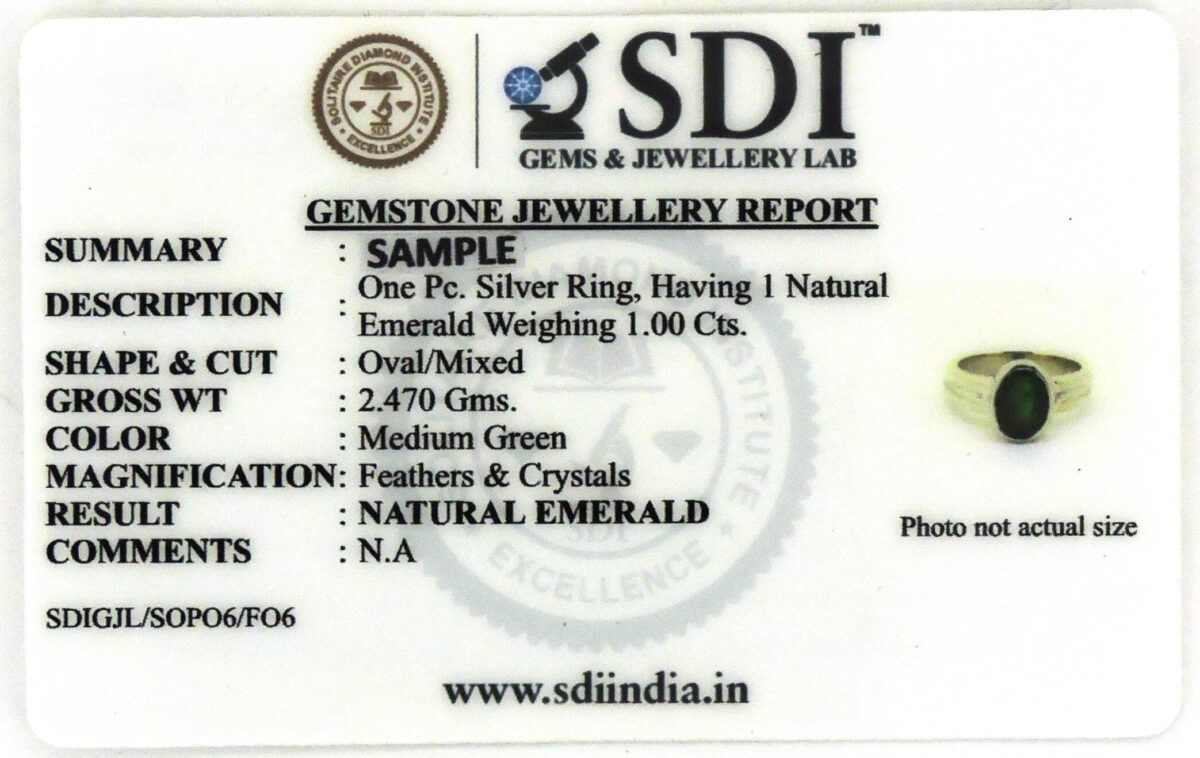 COLORSTONE CERTIFICATE – sdiindia – solitaire diamond institute